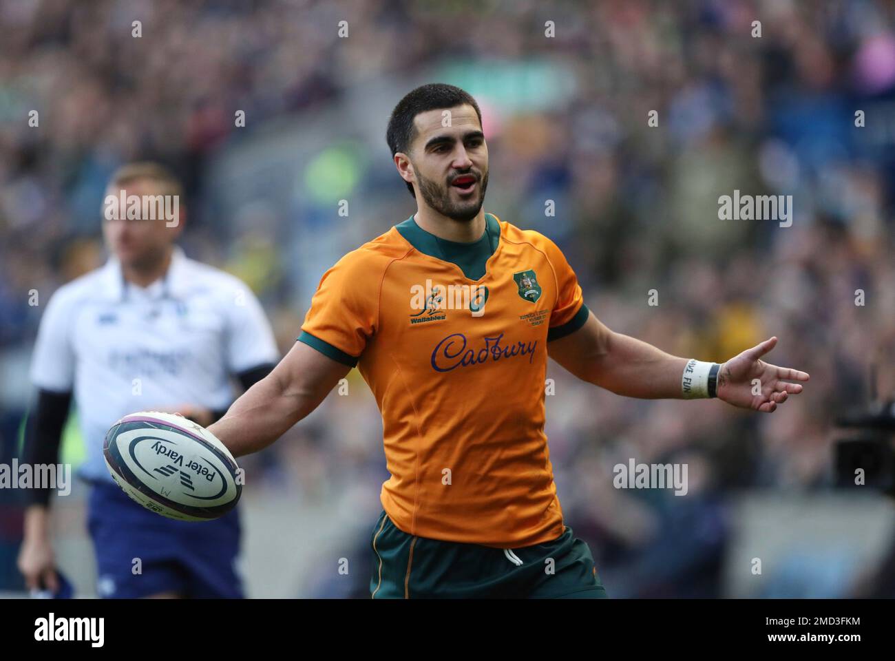 Australia's Jordan Petaia during the rugby union international match ...