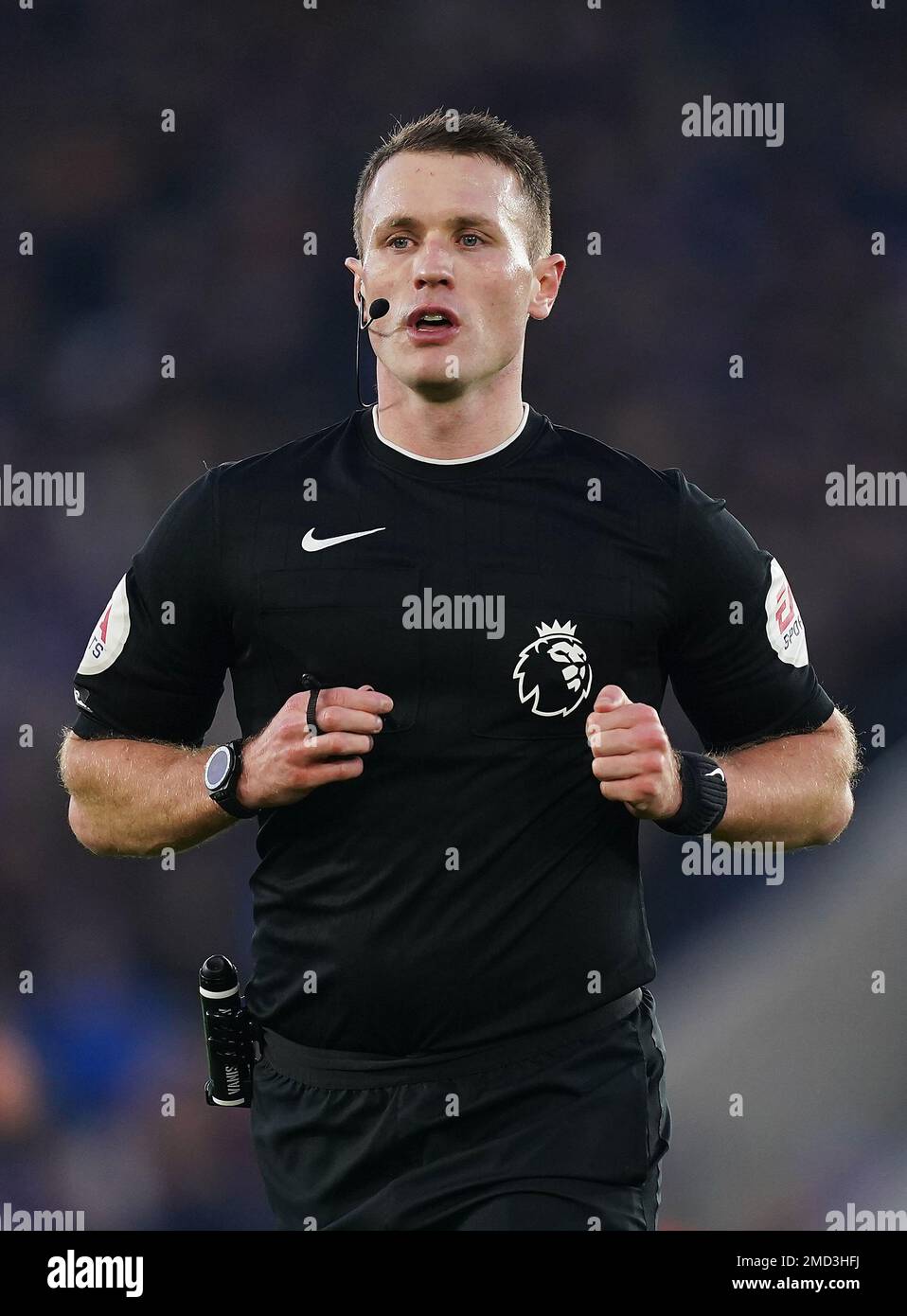 Referee Thomas Bramall during the Premier League match at the King ...