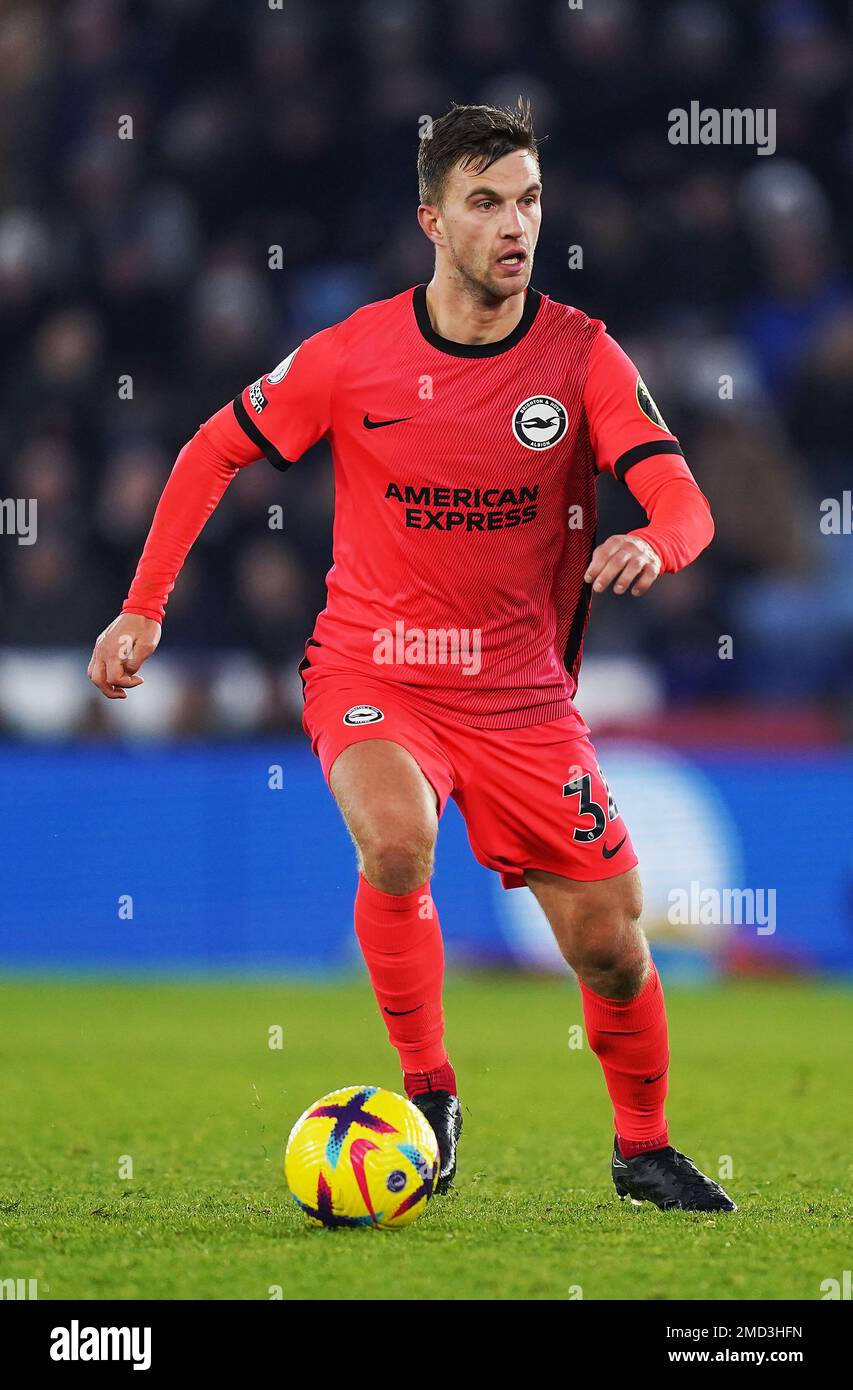 Brighton and Hove Albion's Joel Veltman during the Premier League match ...