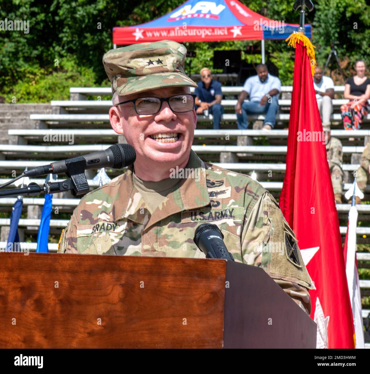 U.S. Army Maj. Gen. Gregory J. Brady, 10th Army Air and Missile Defense ...