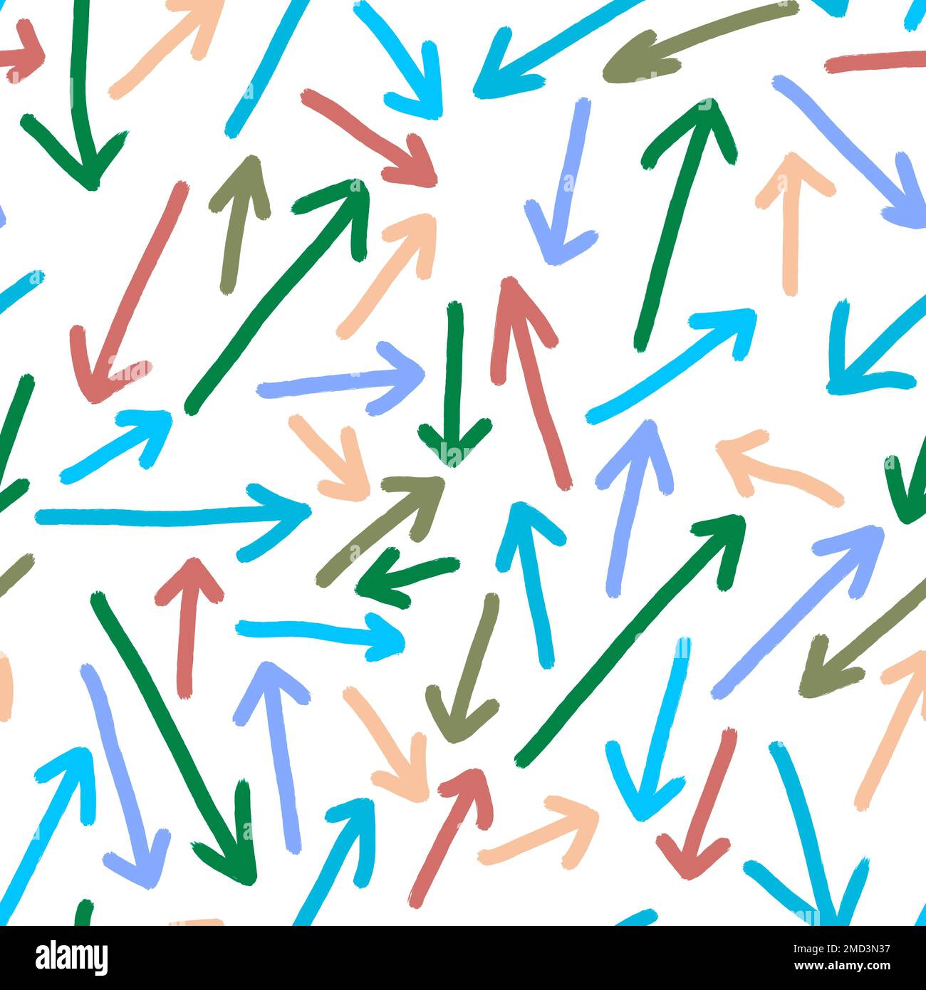 Seamless pattern with arrows Stock Photo - Alamy