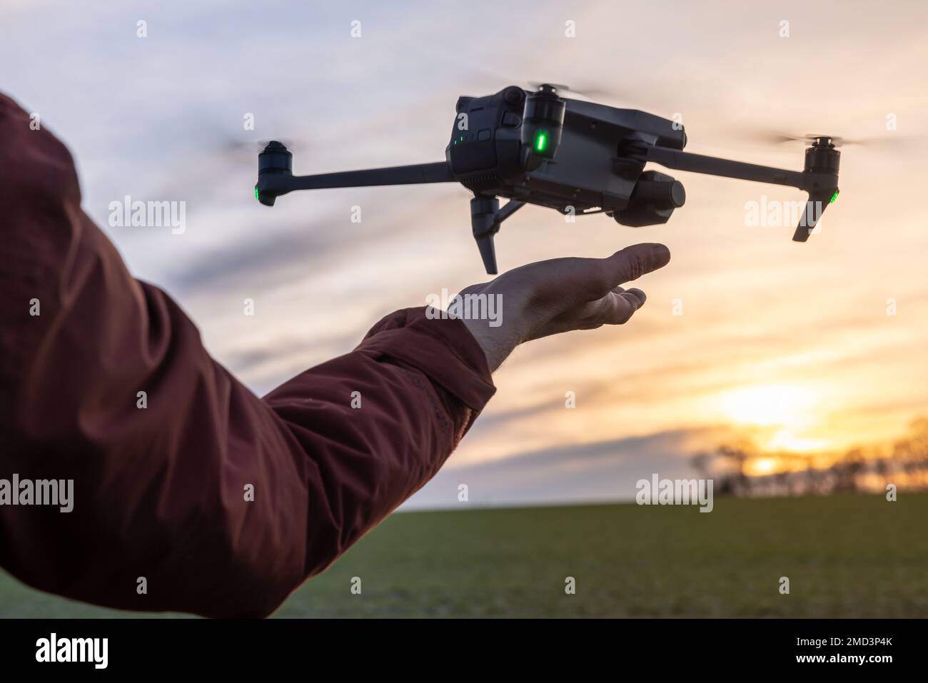 Launch the drone hi-res stock photography and images - Alamy