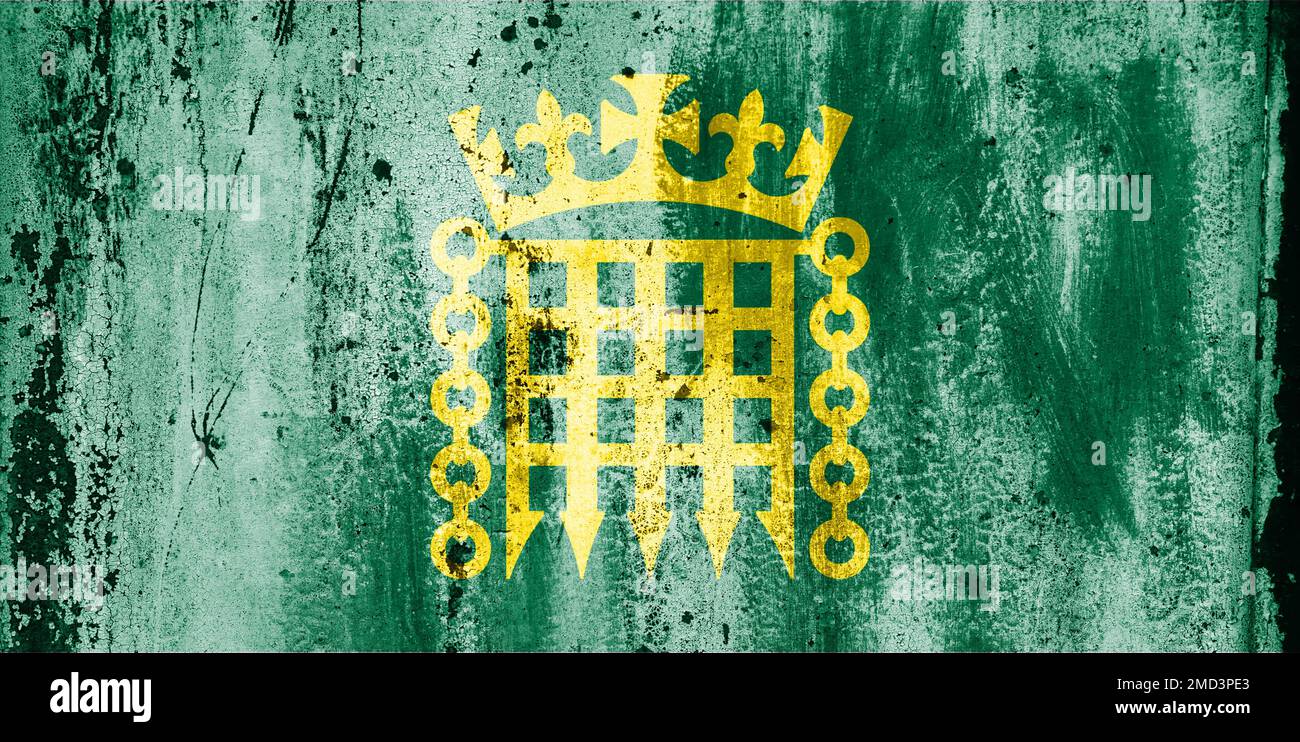 House of Commons flag of the United Kingdom Stock Photo - Alamy