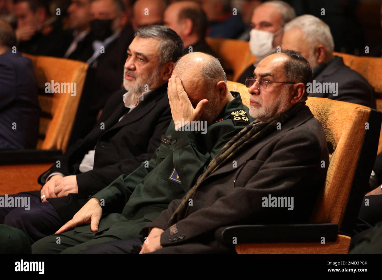 Iranian Commander-in-Chief of the Islamic Revolutionary Guard Corps ...