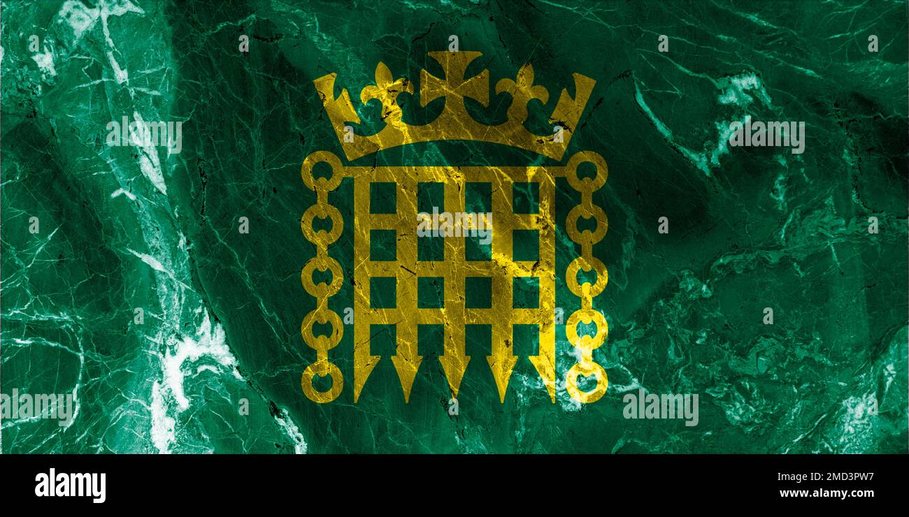 House of Commons flag of the United Kingdom Stock Photo - Alamy