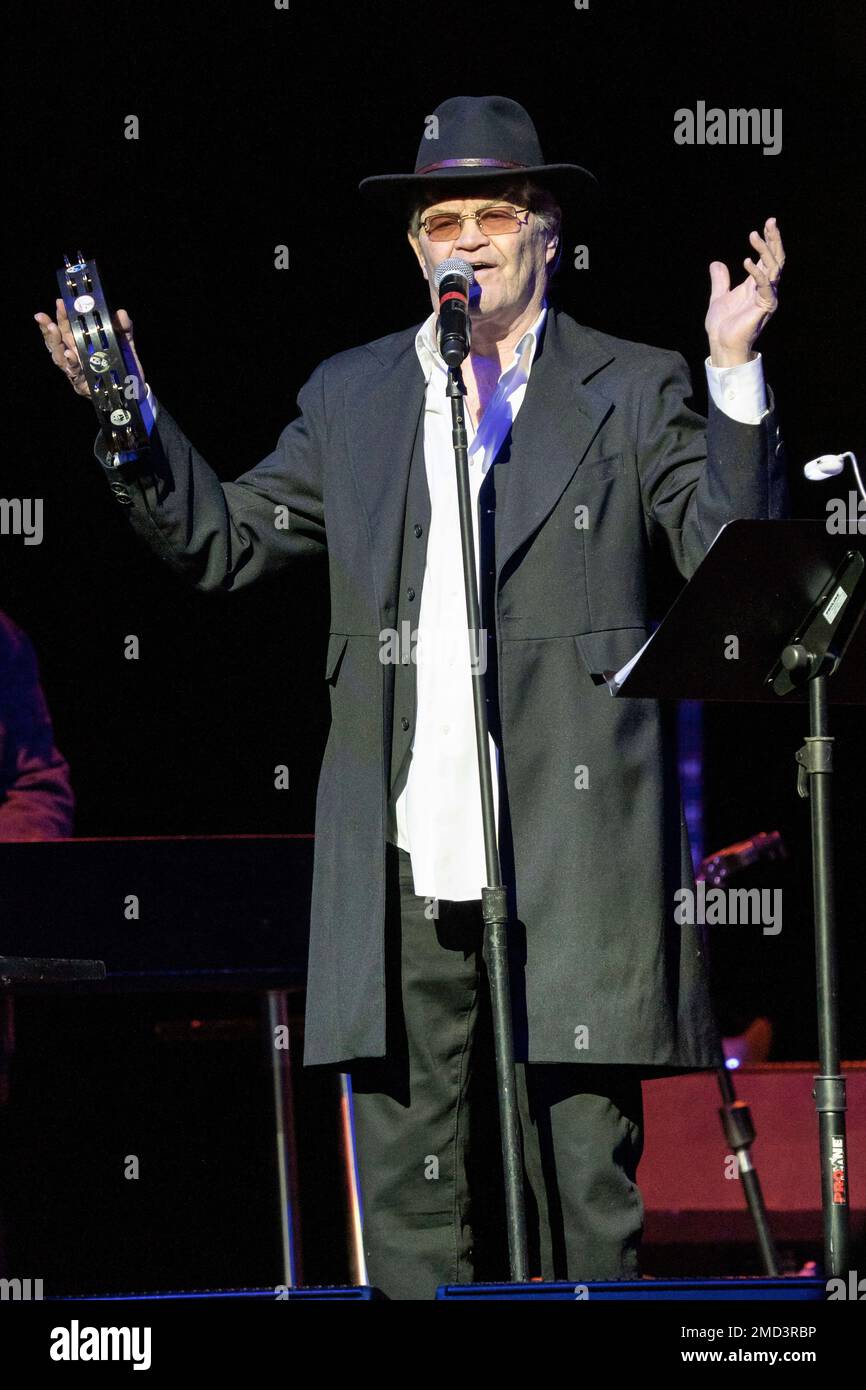 Micky Dolenz, of The Monkees, performs Friday, Nov. 5, 2021, at ...
