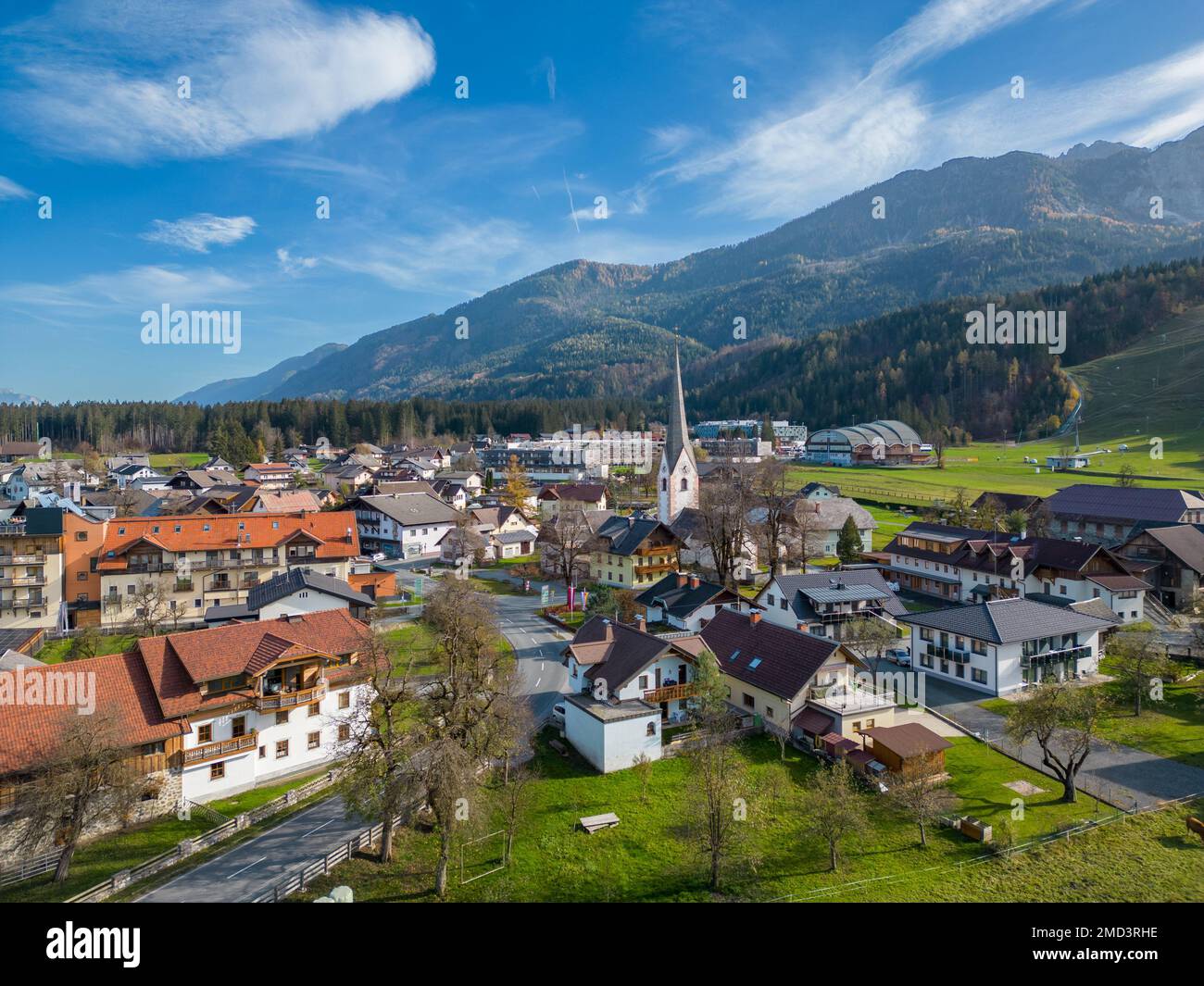 Tröpolach, famous touristic destination in the Gailtal Carinthia region ...