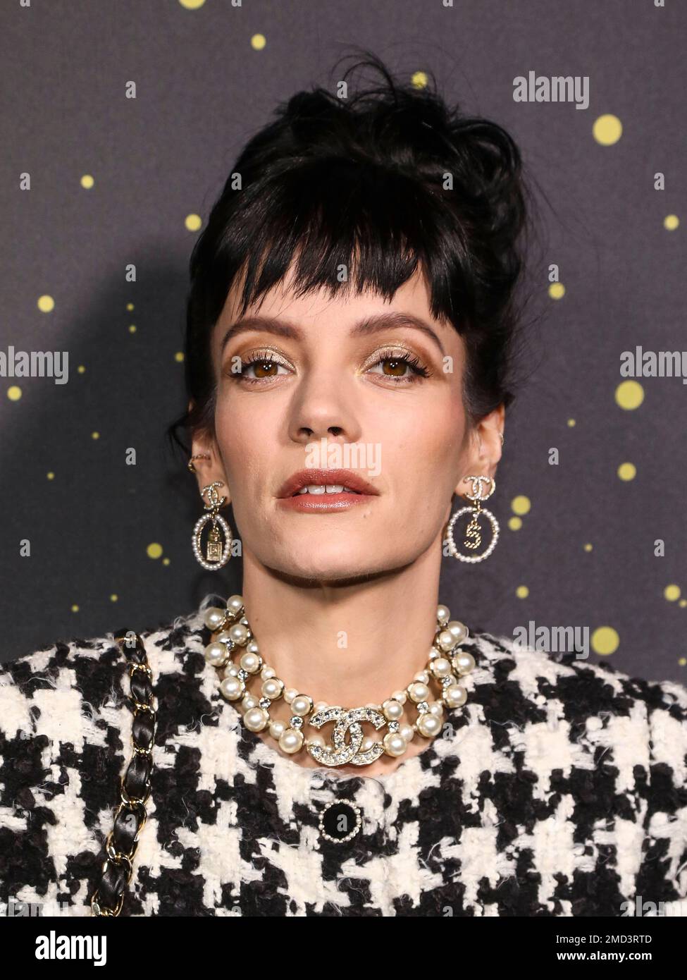 Singer Lily Allen attends the debut celebration for Chanel Nº5 In The ...
