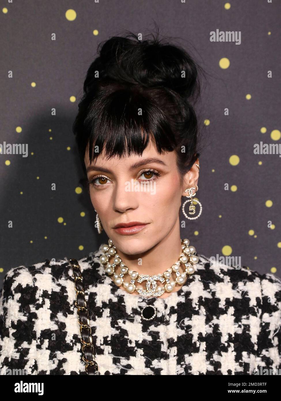 Singer Lily Allen attends the debut celebration for Chanel Nº5 In The ...