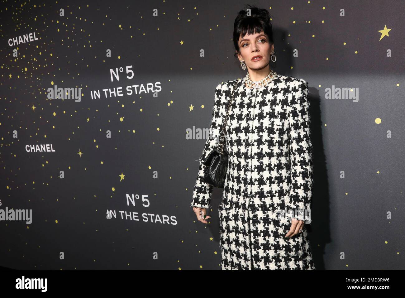 Singer Lily Allen attends the debut celebration for Chanel Nº5 In The ...