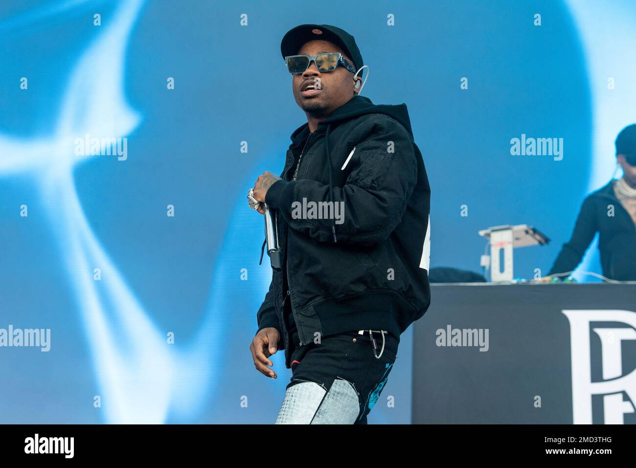 Roddy Ricch performs at day one of the Astroworld Music Festival at NRG ...