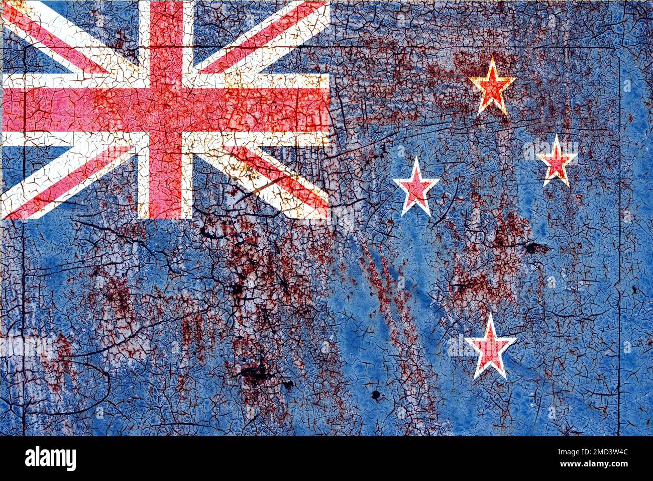 Flag of New Zealand was adopted in 1834 Stock Photo - Alamy