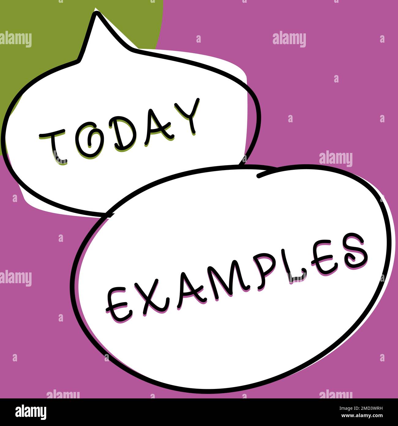 Conceptual Display Examples Business Idea Photo Sample Model To Follow Guide Explanation For