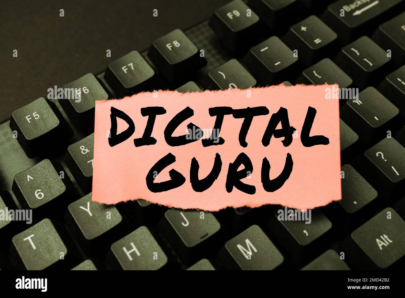 Sign displaying Digital Guru. Word for teacher and intellectual guide ...