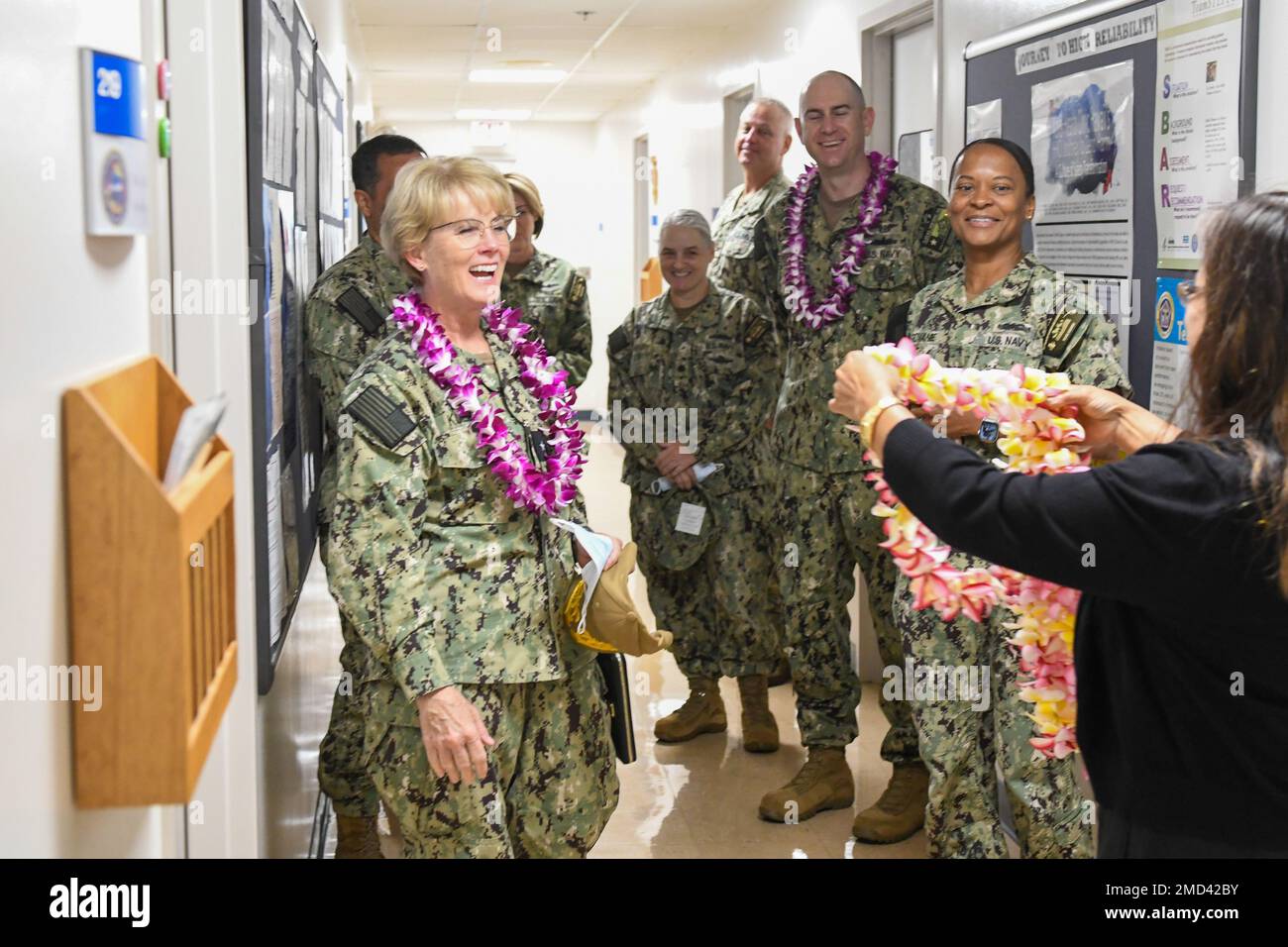 Rear Adm. Cynthia Kuehner, Commander, Naval Medical Forces Support ...