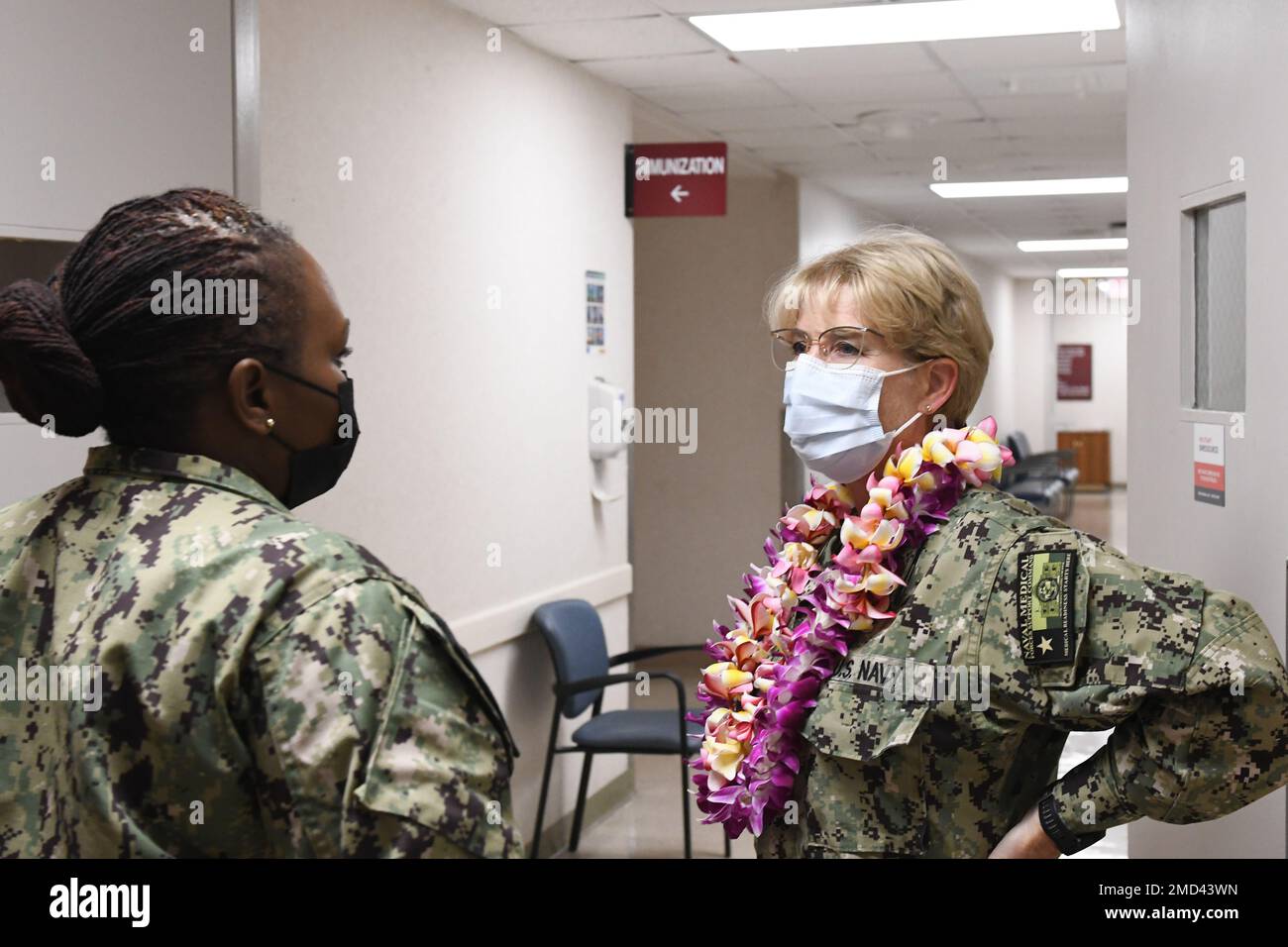 Rear Adm. Cynthia Kuehner, Commander, Naval Medical Forces Support ...