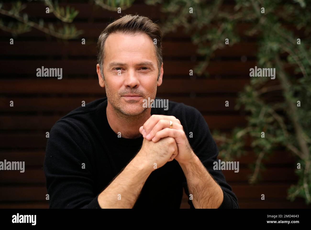 Actor Barry Watson poses for a portrait at home, Friday, Oct. 22, 2021 ...