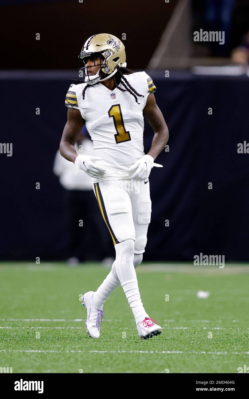 New Orleans Saints wide receiver Marquez Callaway (1) in action during ...