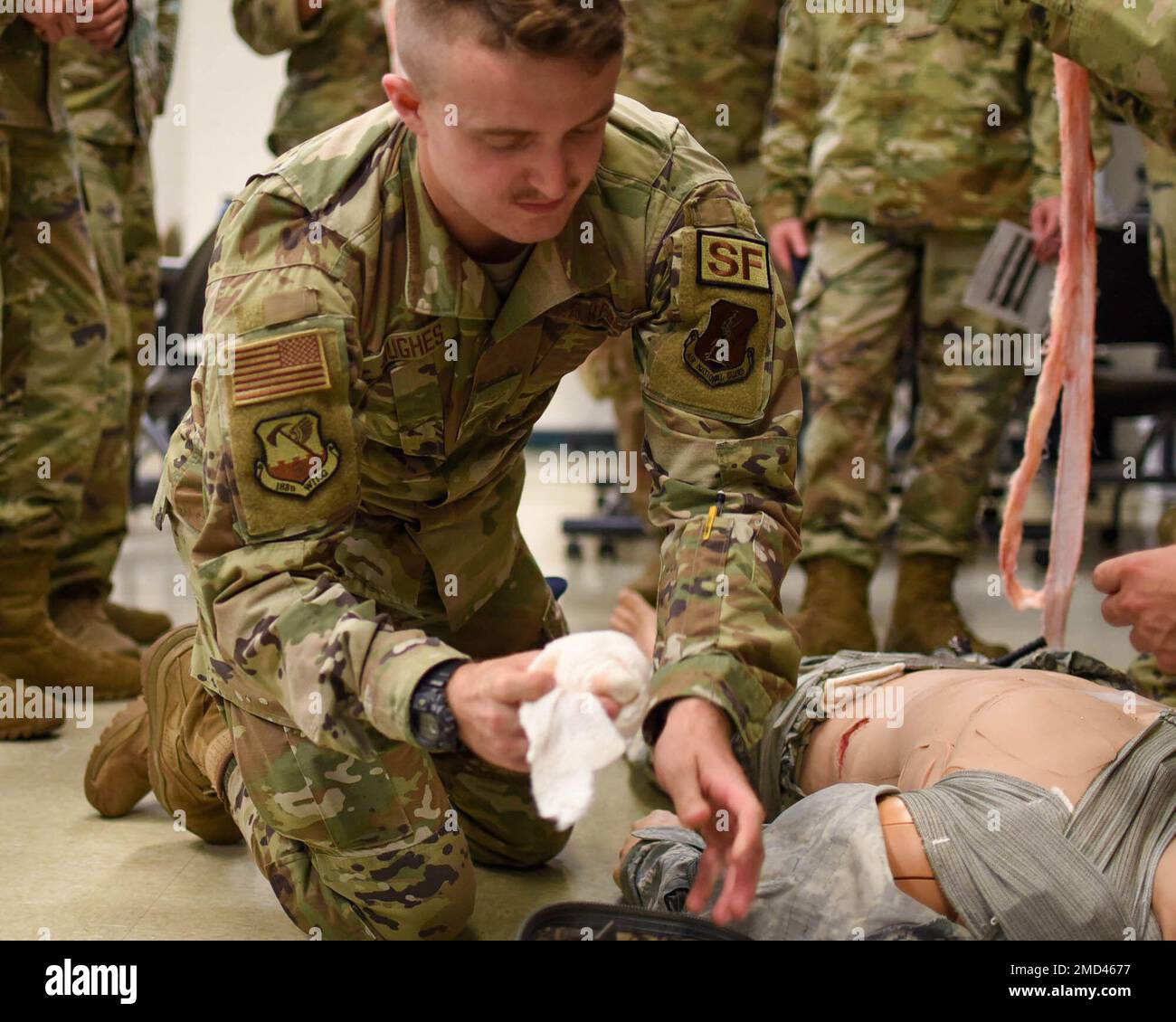 U.S. Air Force Airman First Class Tyler Hughes, a Security Forces ...