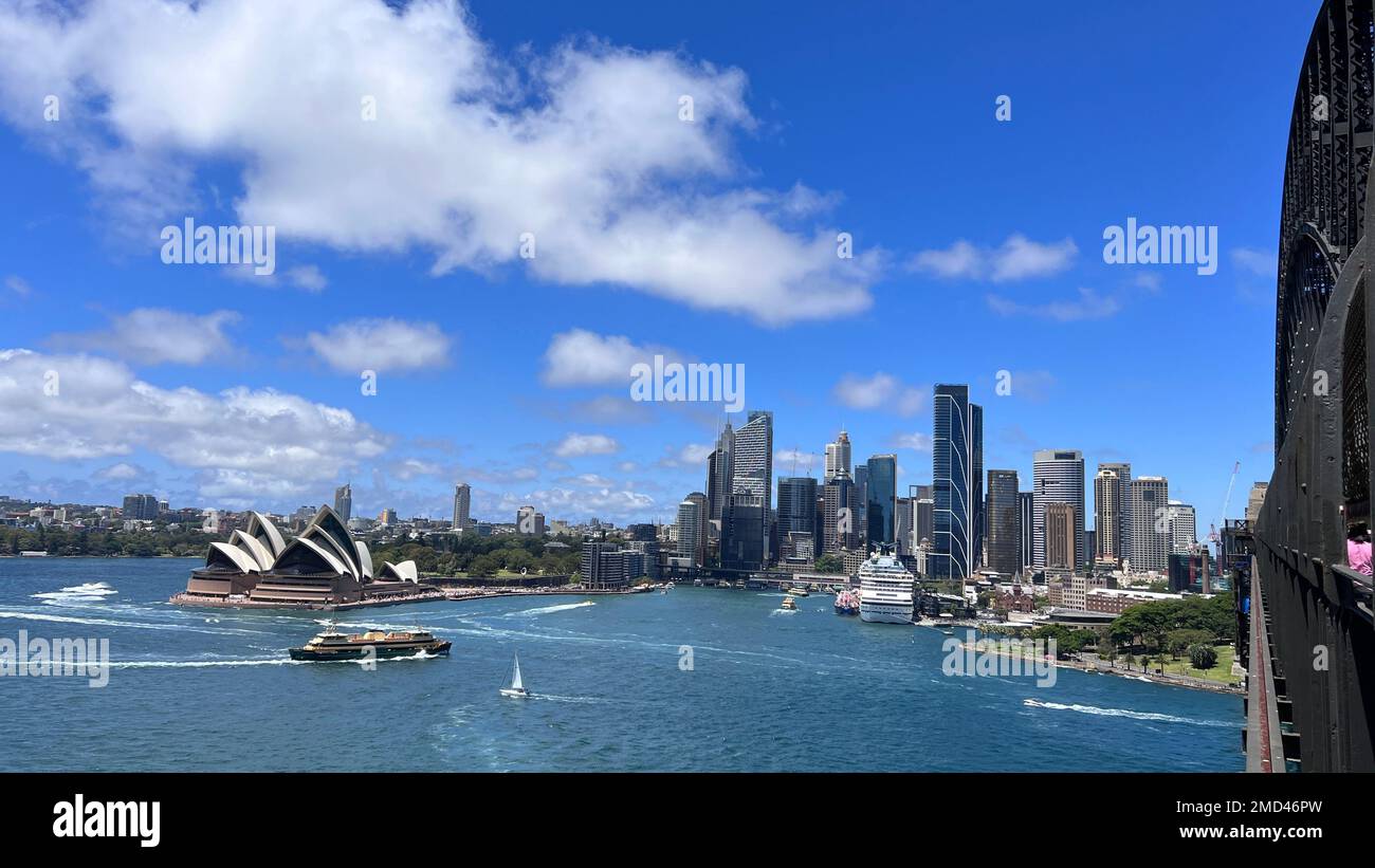 A view of the Opera house in Sydney Stock Photo - Alamy