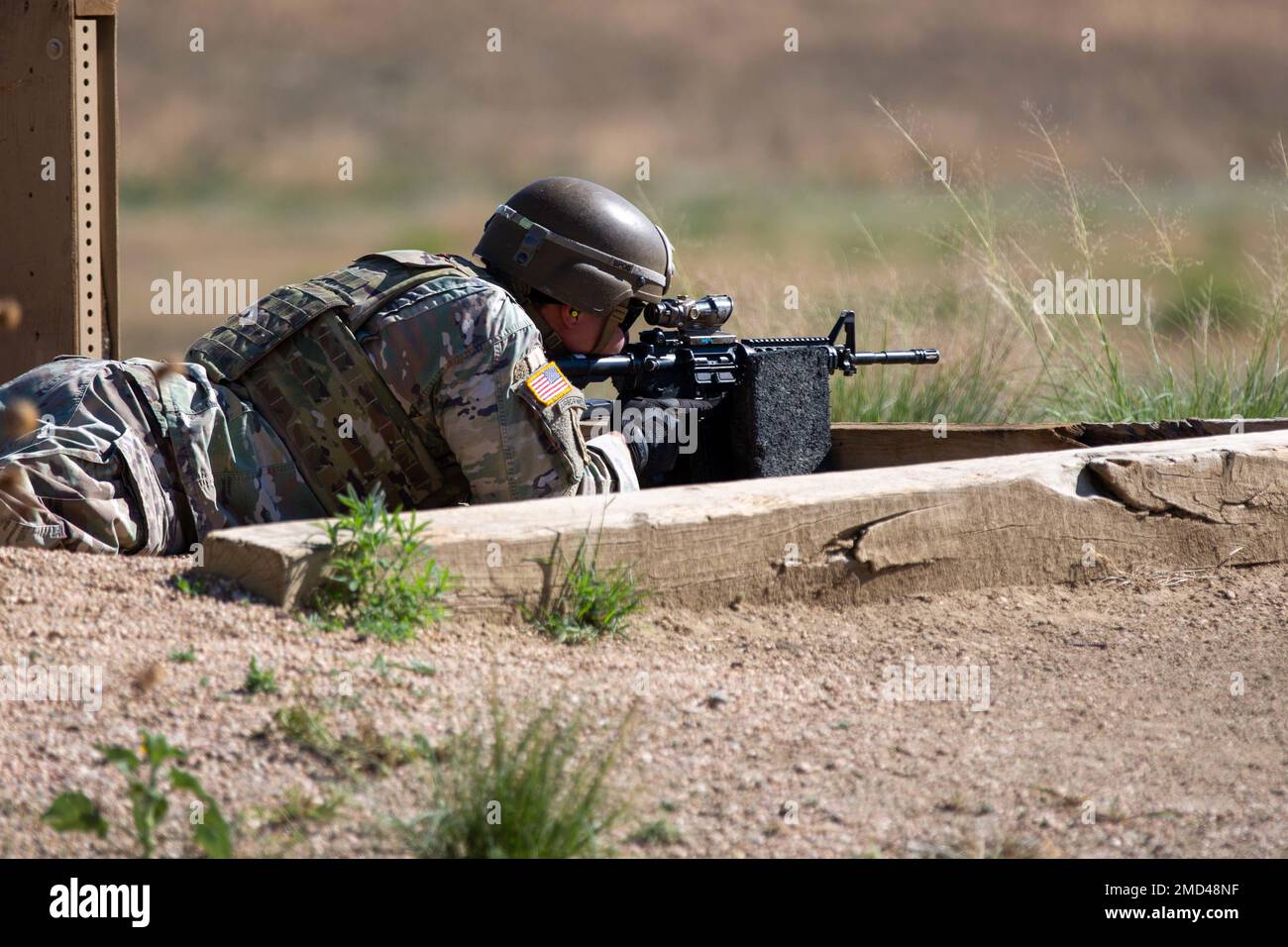 A 10th Special Forces Group (Airborne) noncommissioned officer takes ...