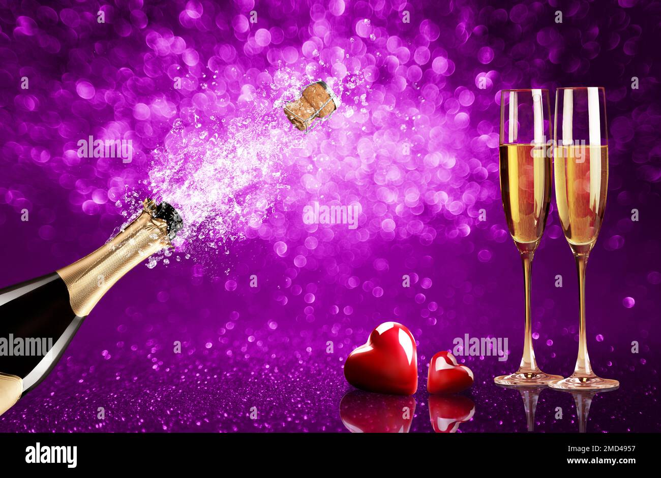 Valentines Day background. Love and Valentine's Day concept Stock Photo ...