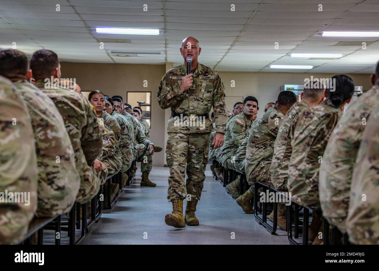 U.S. Army Brig. Gen. Narciso Cruz, land component commander of the ...
