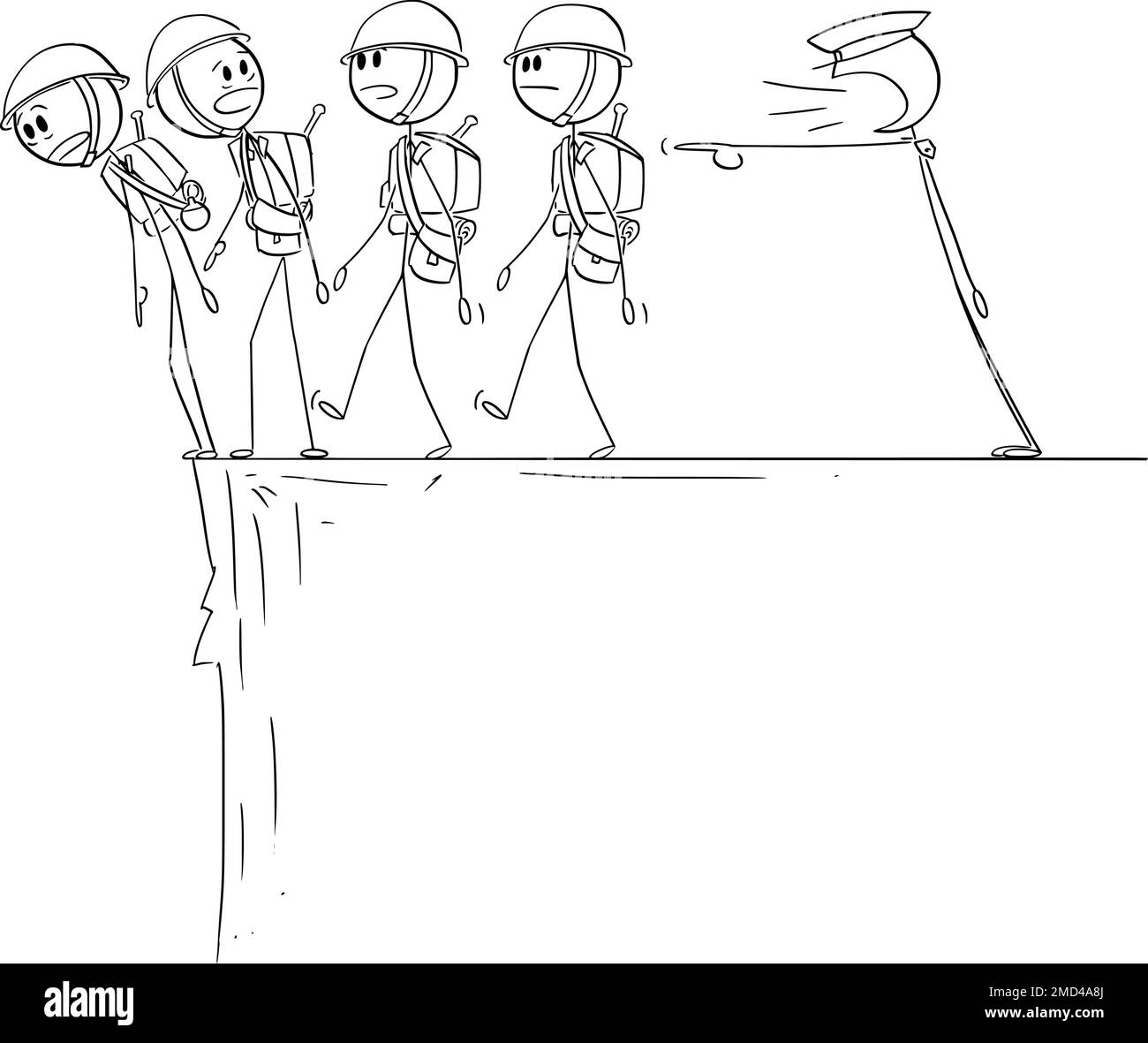 Army stickman hi-res stock photography and images - Alamy