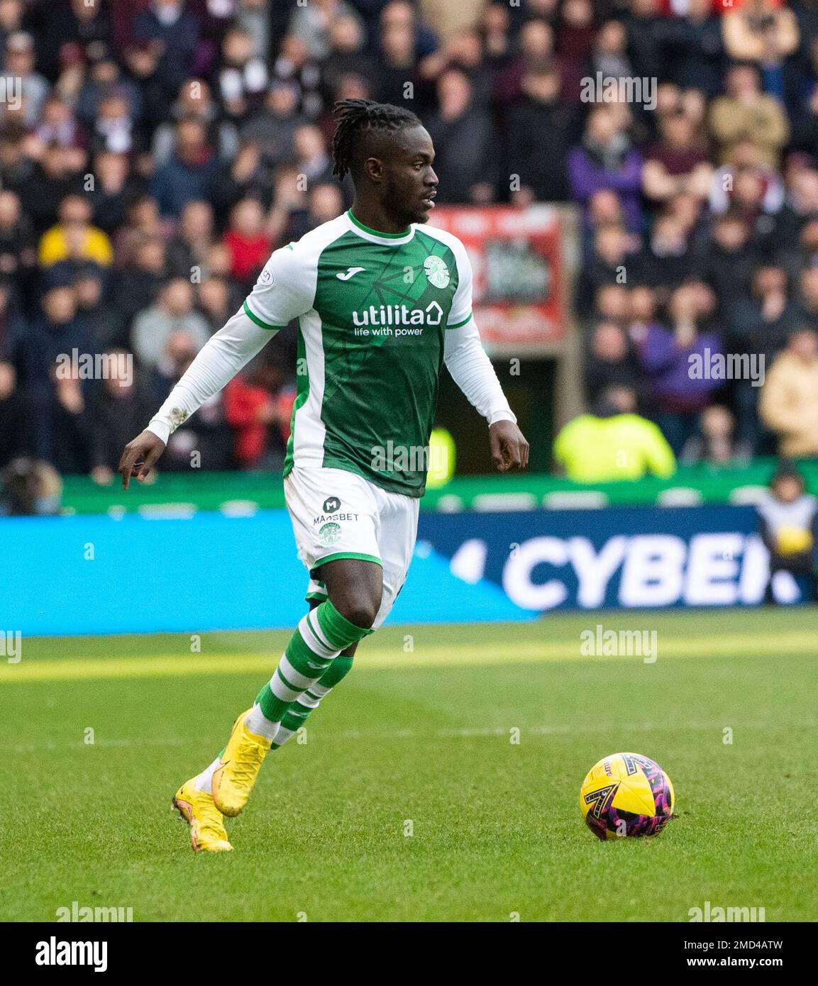 Edinburgh, UK. 22nd Jan, 2023. Scottish Cup - Hibernian FC v Heart of ...