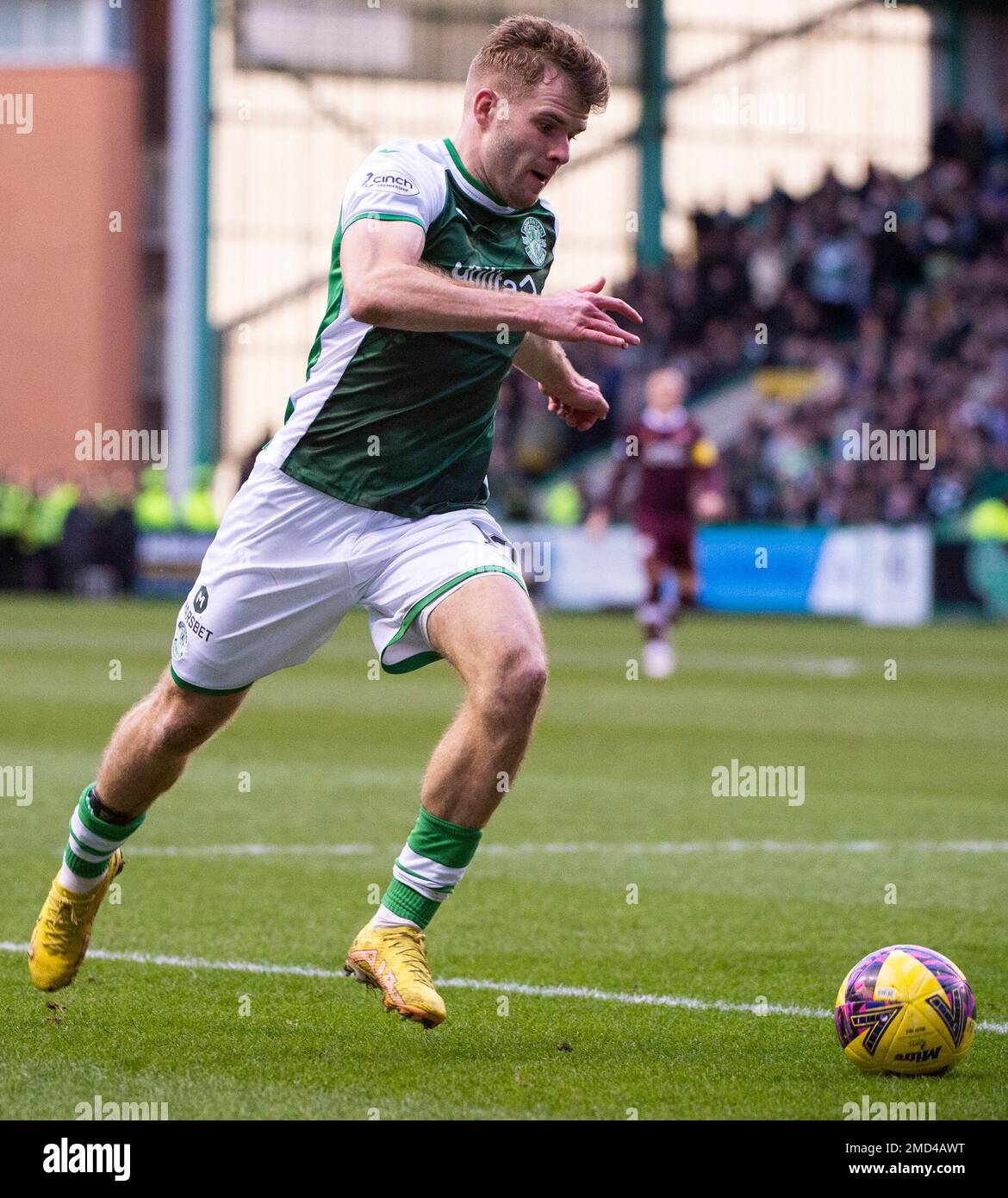 Edinburgh, UK. 22nd Jan, 2023. Scottish Cup - Hibernian FC v Heart of ...
