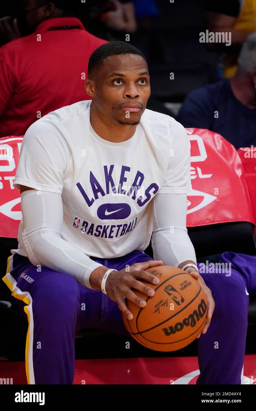 during the first half of an NBA basketball game Tuesday, Nov. 2, 2021 ...