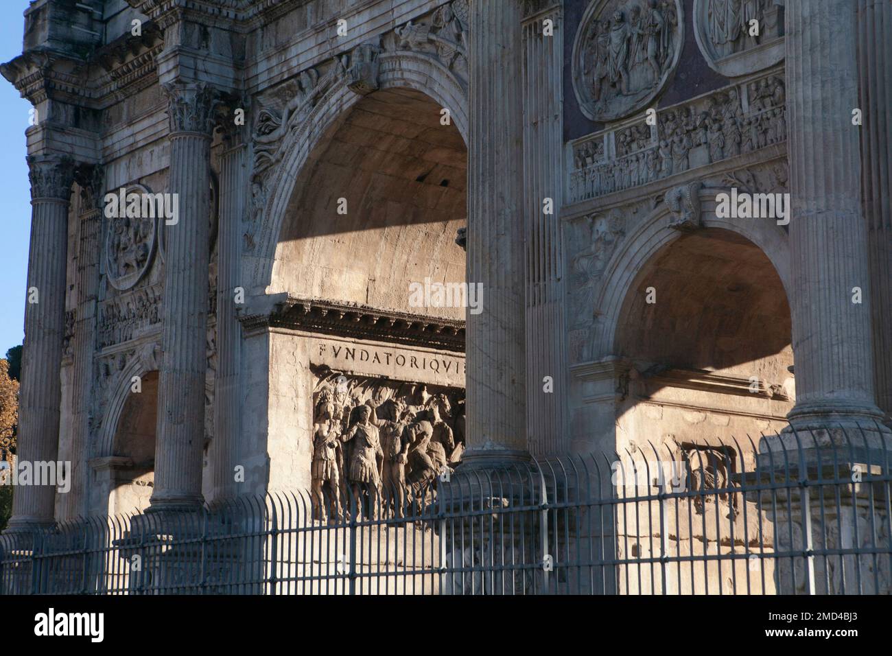 Arch of Septimius Severus in Rome Stock Photo - Alamy