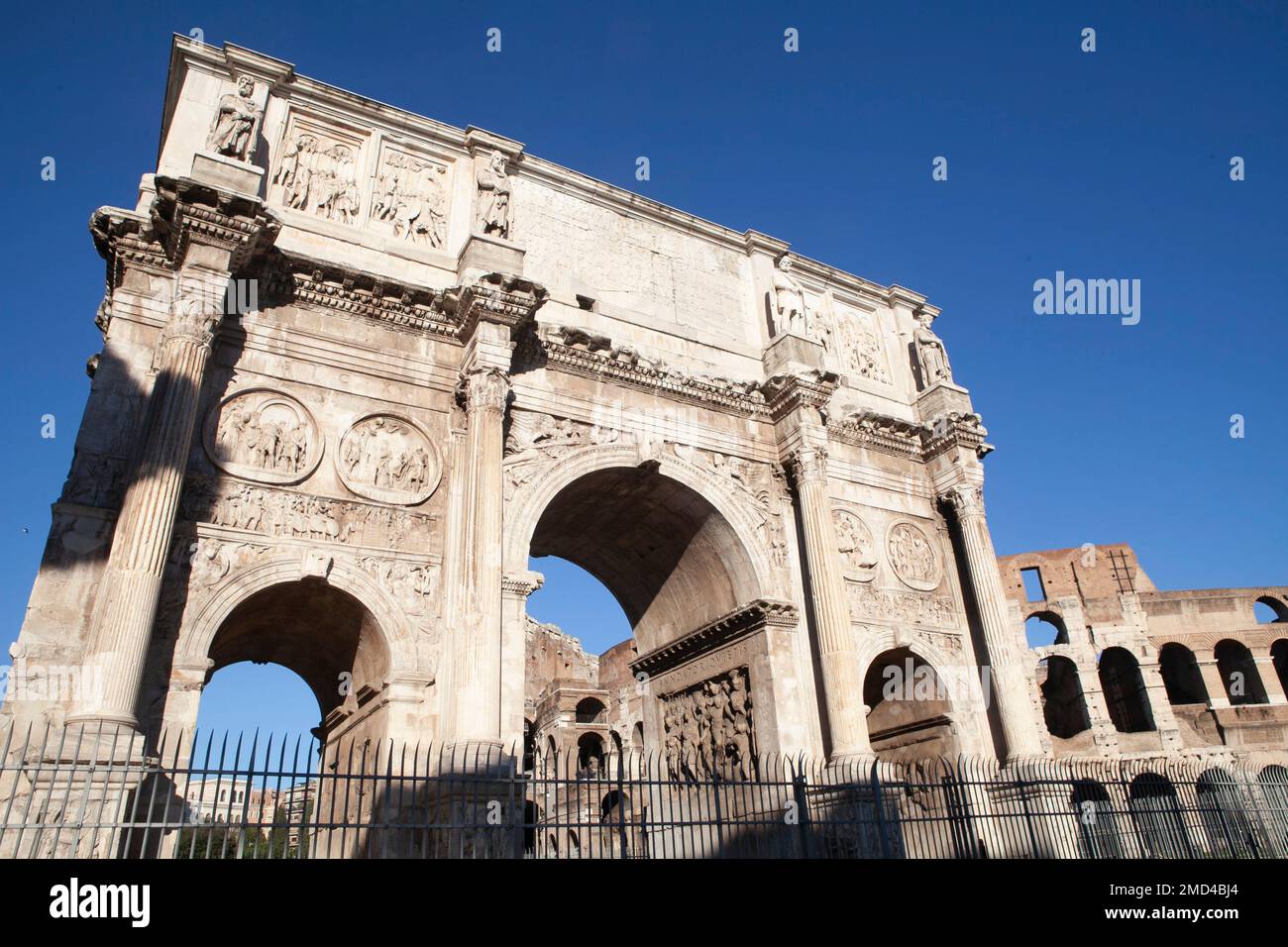 Arch of Septimius Severus in Rome Stock Photo - Alamy