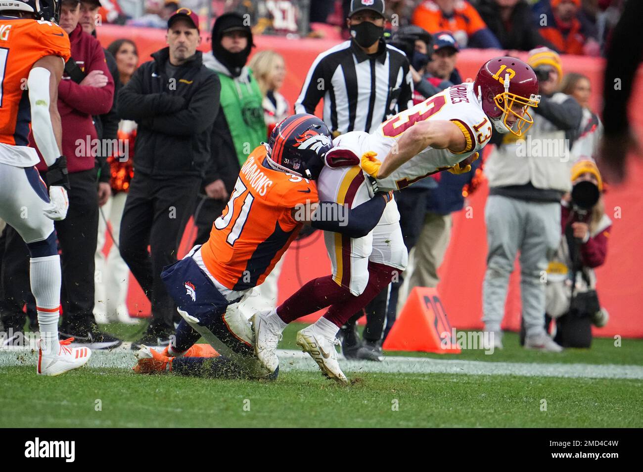 Washington Football Team wide receiver Adam Humphries (13) catches the ...