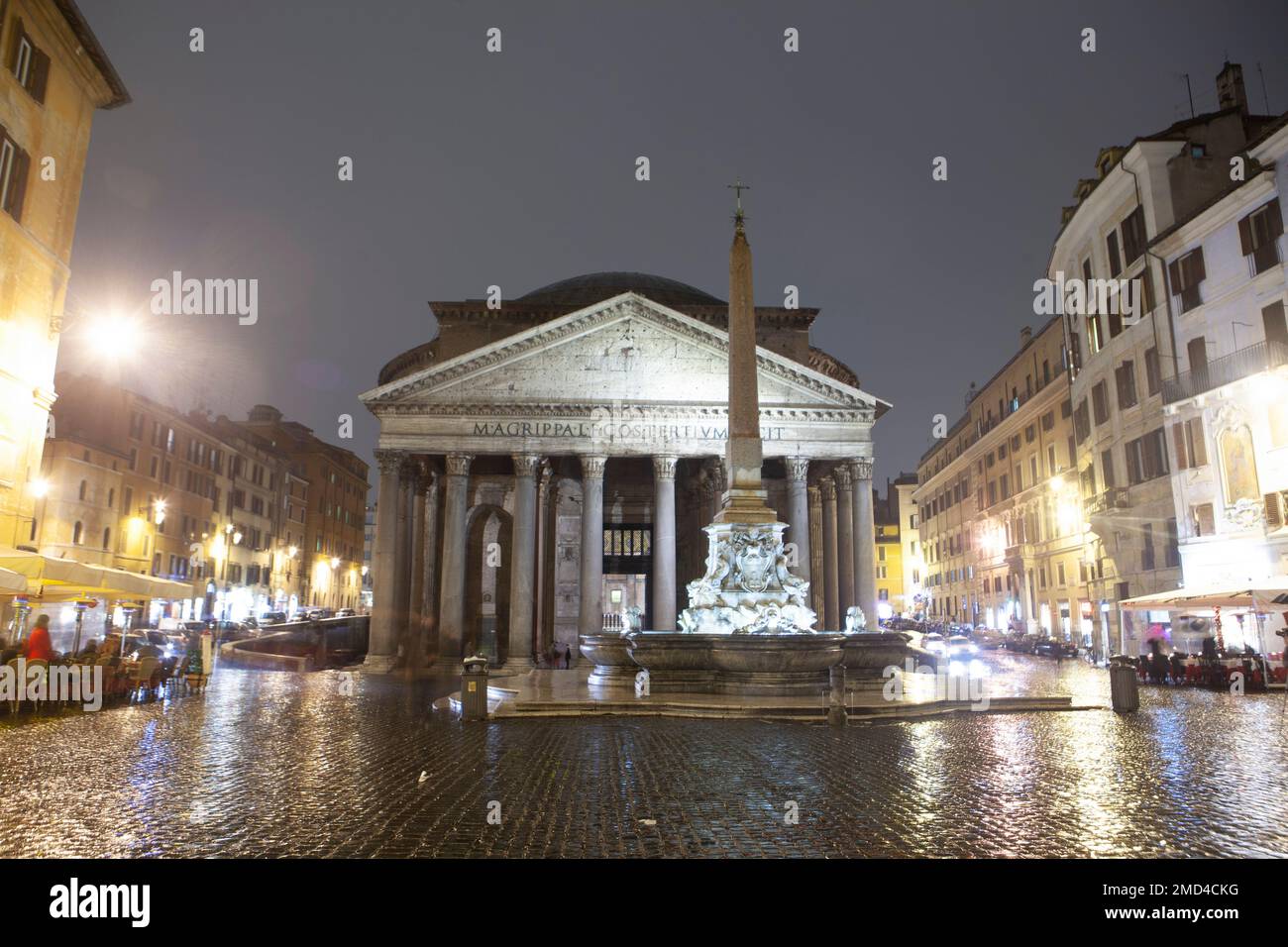 Agrippa's Pantheon is an ancient Roman temple Stock Photo - Alamy