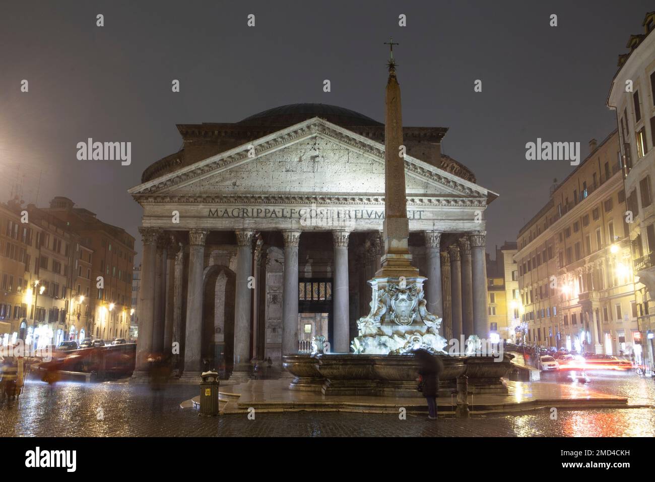 Agrippa's Pantheon is an ancient Roman temple Stock Photo - Alamy