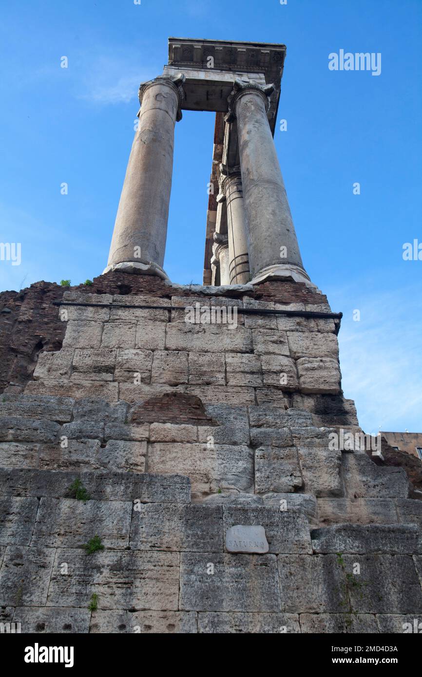 Ancient roman forum in the city of Rome Stock Photo - Alamy