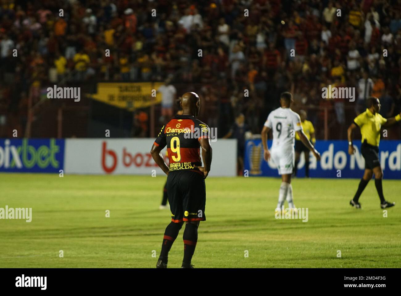 Recife, Brazil. 21st Jan, 2023. 0 against ABC, the game took place this ...