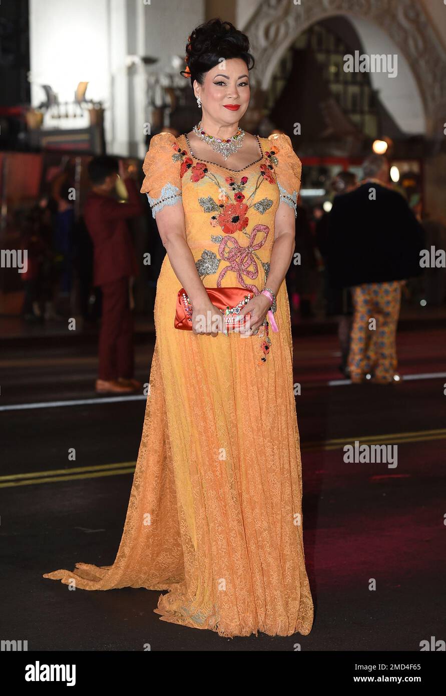 Jennifer Tilly attends the Gucci "Love Parade" fashion show on Tuesday ...