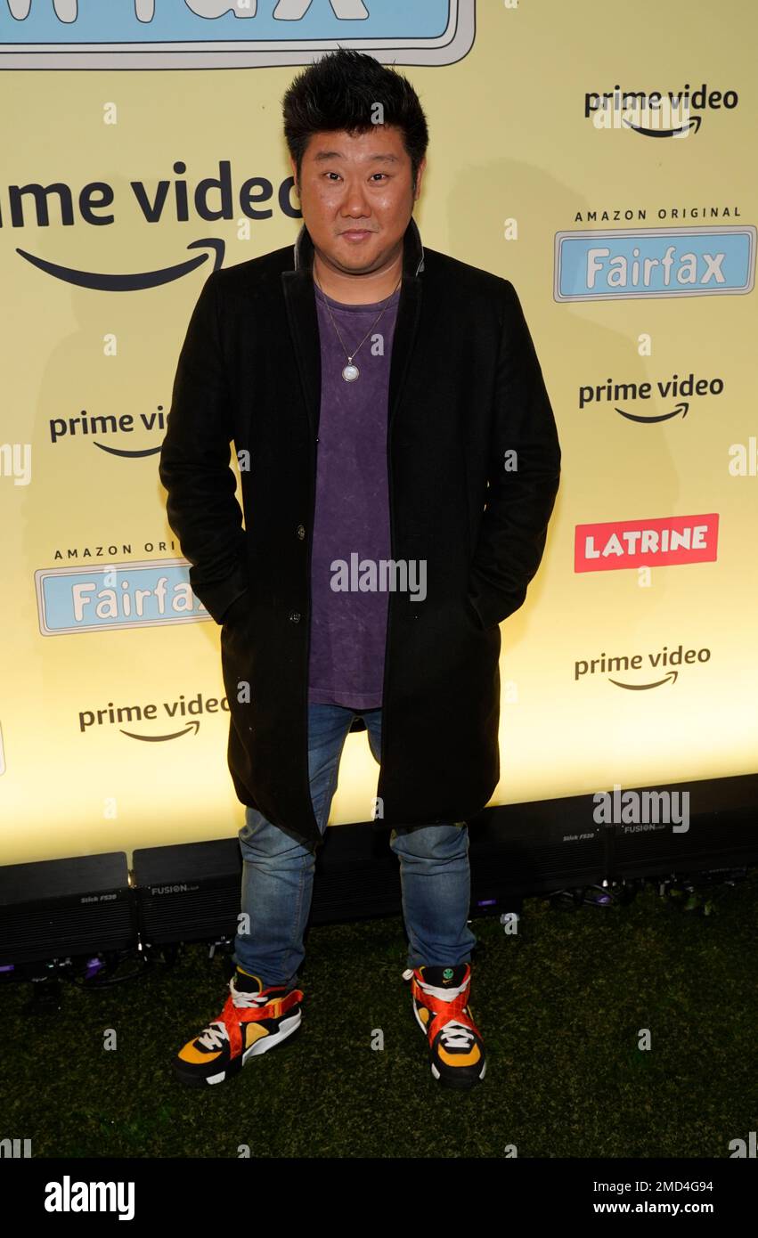 Peter Kim poses at the VIP preview of a pop-up store in celebration of ...