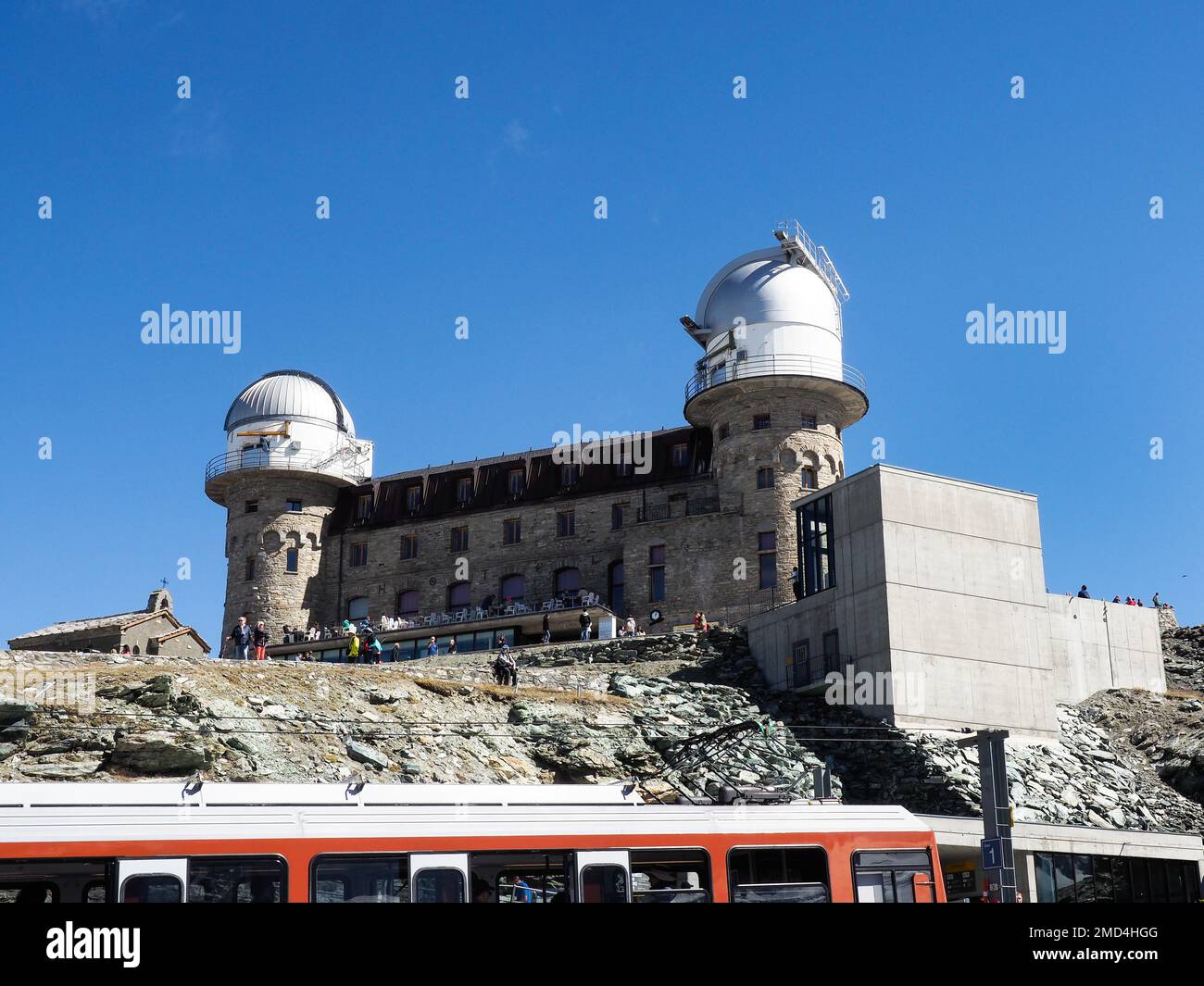 Zermatt, Switzerland - September 15, 2018: Stellarium Gornergrat ...
