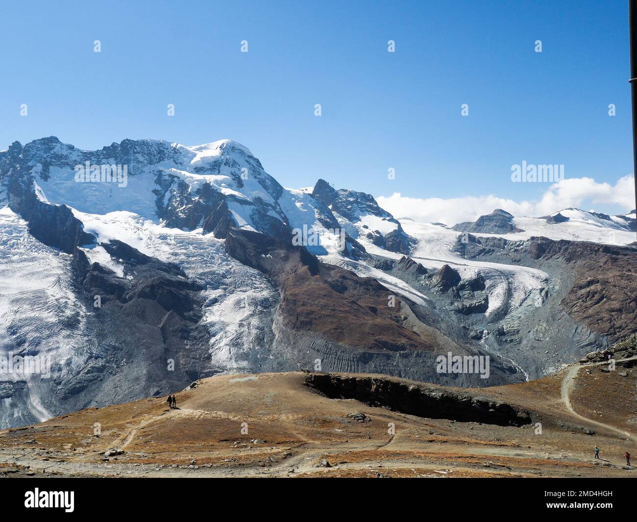 Zermatt, Switzerland: Image of the famous mountain called Catena del ...