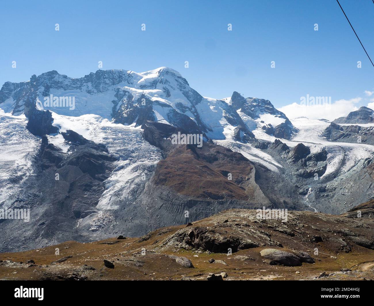 Zermatt, Switzerland: Image of the famous mountain called Catena del ...
