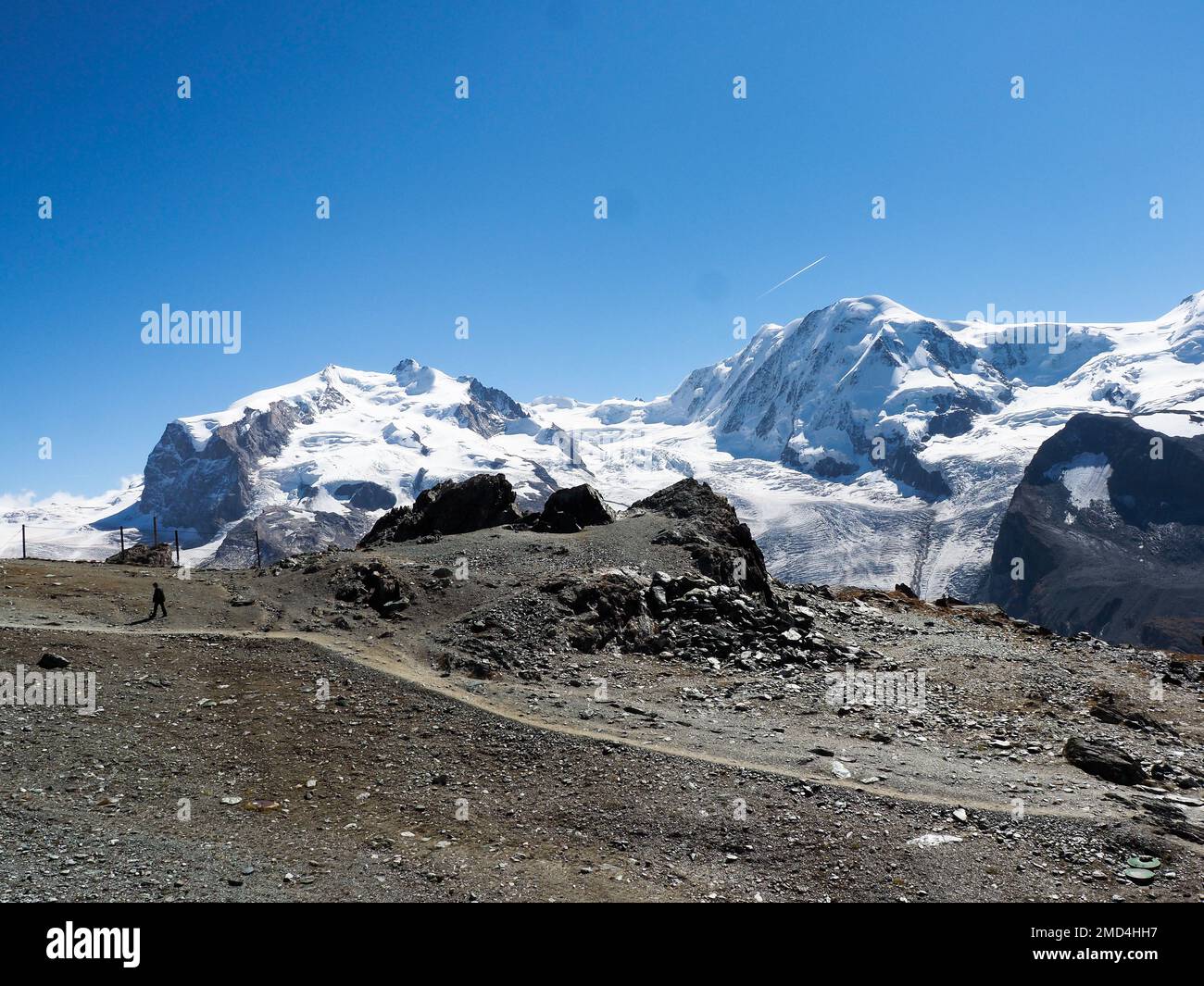 Zermatt, Switzerland: Image of the famous mountain called Catena del ...