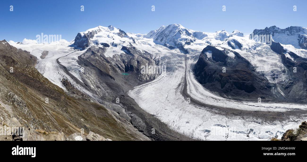 Zermatt, Switzerland: Image of the famous mountain called Catena del ...