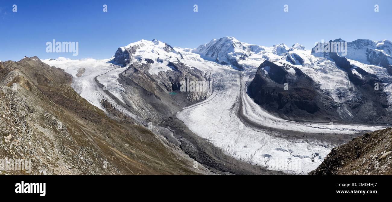 Zermatt, Switzerland: Image of the famous mountain called Catena del ...