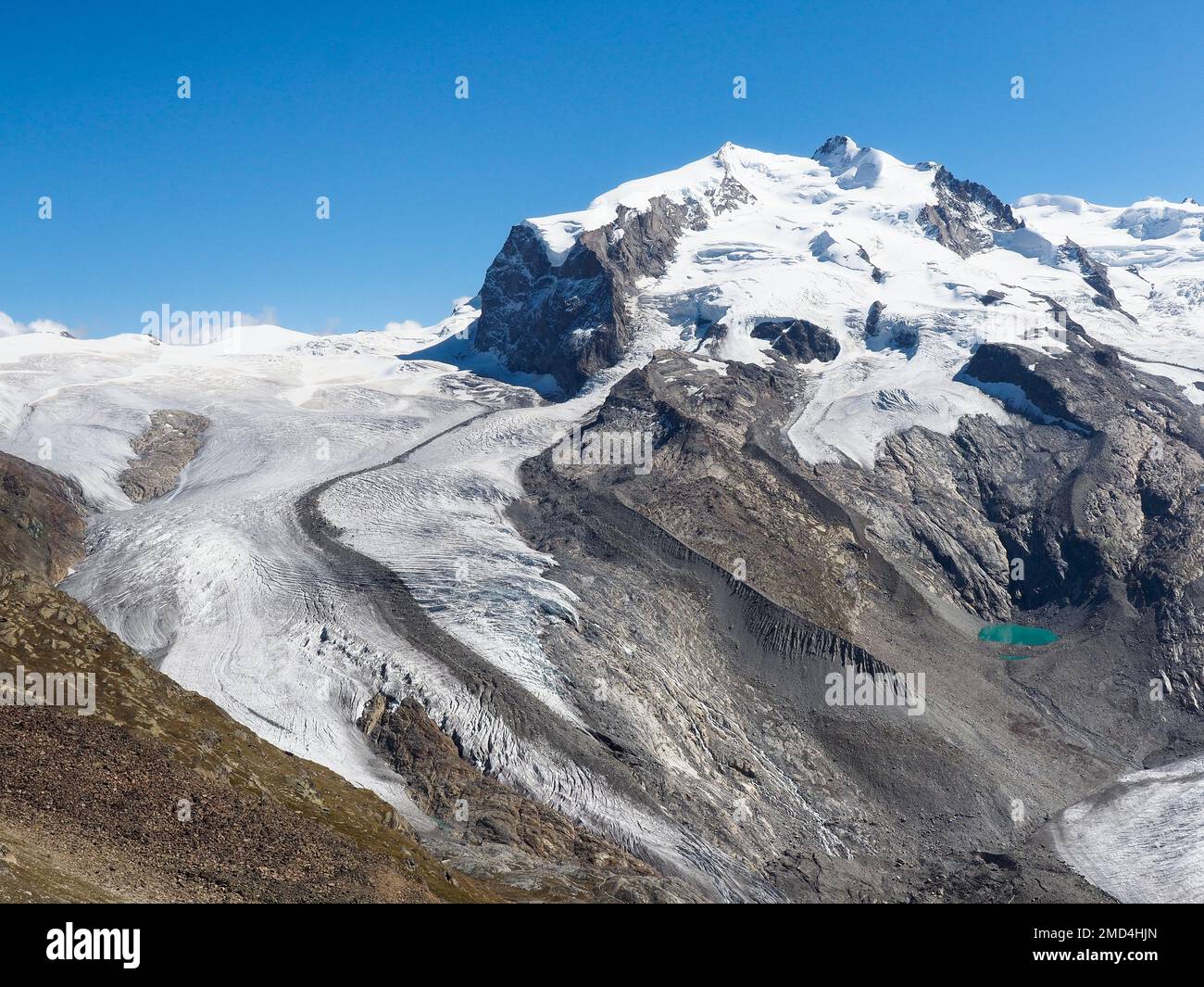 Zermatt, Switzerland: Image of the famous mountain called Catena del ...