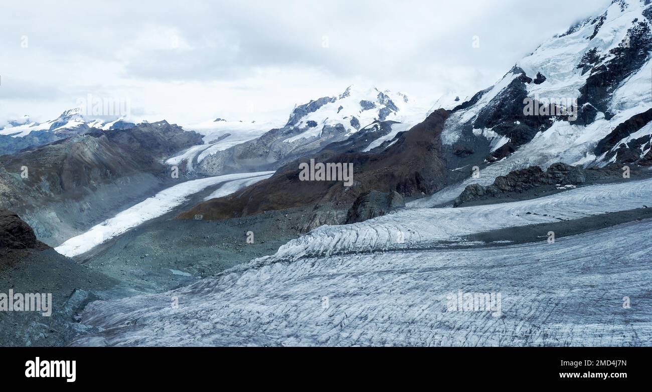 Zermatt, Switzerland: Image of the famous mountain called Catena del ...