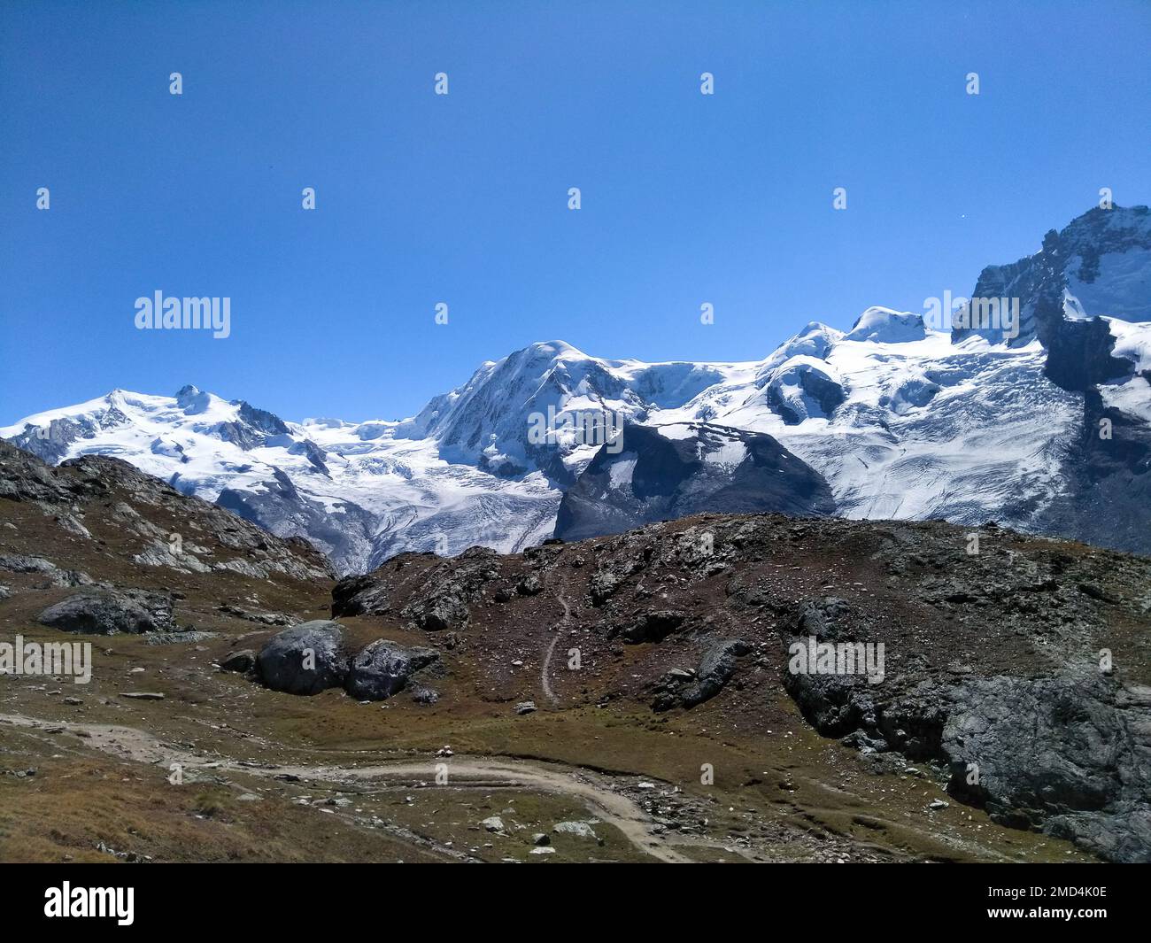 Zermatt, Switzerland: Image of the famous mountain called Catena del ...