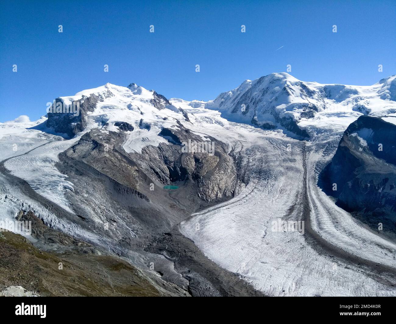 Zermatt, Switzerland: Image of the famous mountain called Catena del ...